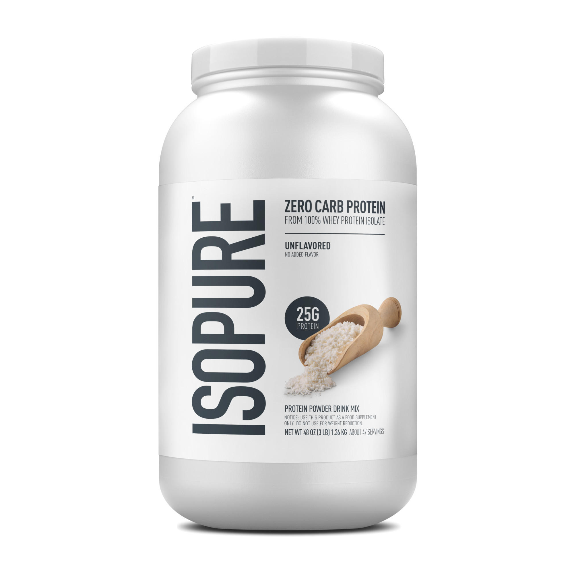 ISOPURE® WHEY PROTEIN ISOLATE UNFLAVORED | WPI Powder